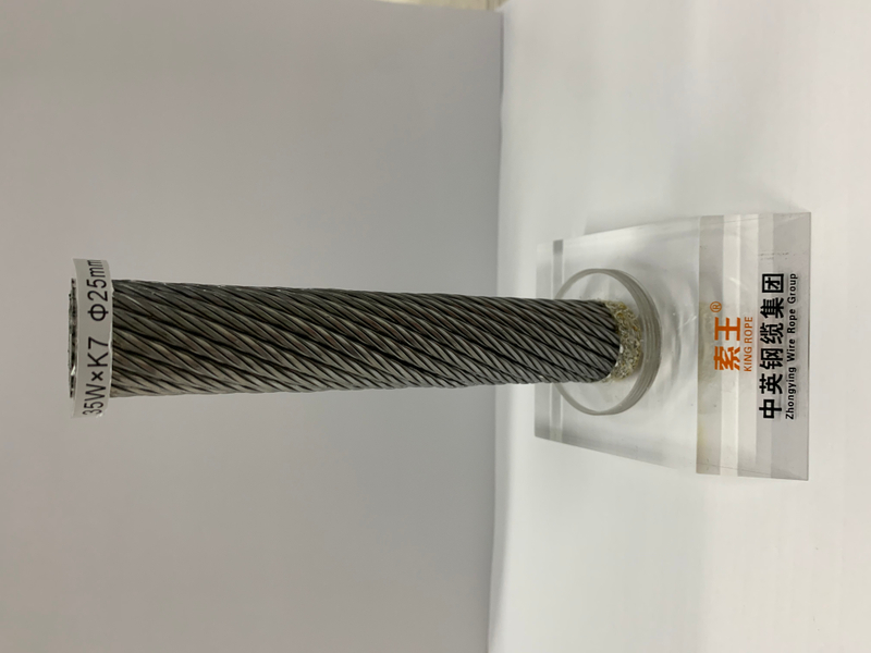 35X7 Galvanized Steel Wire Rope 18mm for crane - Buy 35X7 Galvanized ...