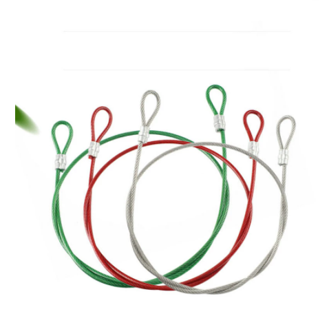 Wire Rope Coated Galvanized Steel Pvc Copper Eye Cable DIN Origin Type ...