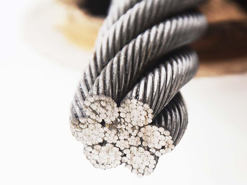 Excavator Use Wire Rope 6xFi(29)+IWRC Galvanized Steel Wire Rope 33.5mm ...