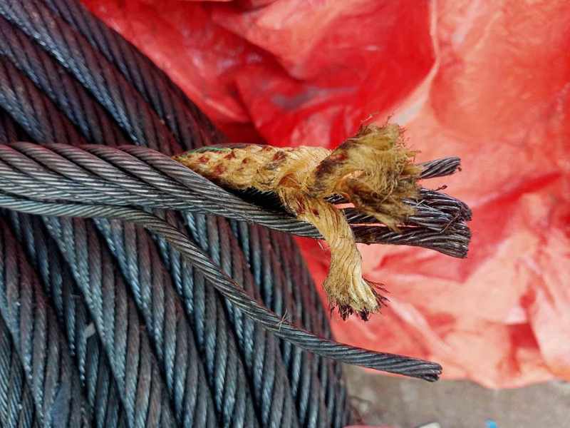 9mm 10mm 11mm Elevator Wire Rope 8X19s+FC Ungalvanized 1370/1770MPa ...