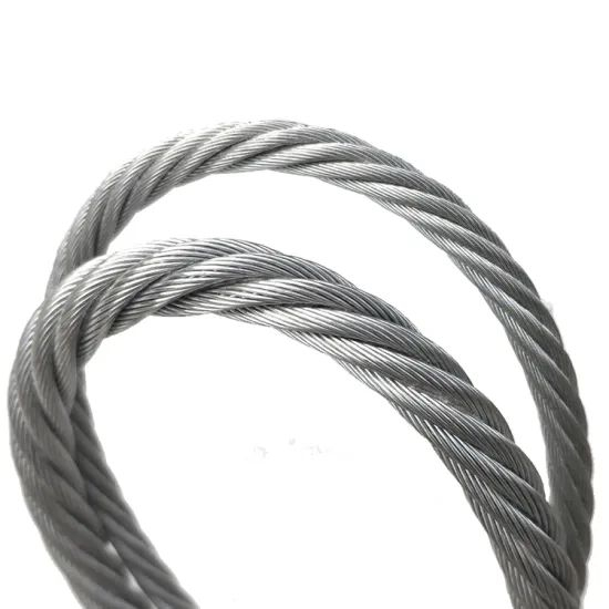 High Quality Galvanized Steel Wire Rope with Equal Lay 6xWS36+IWRC ...