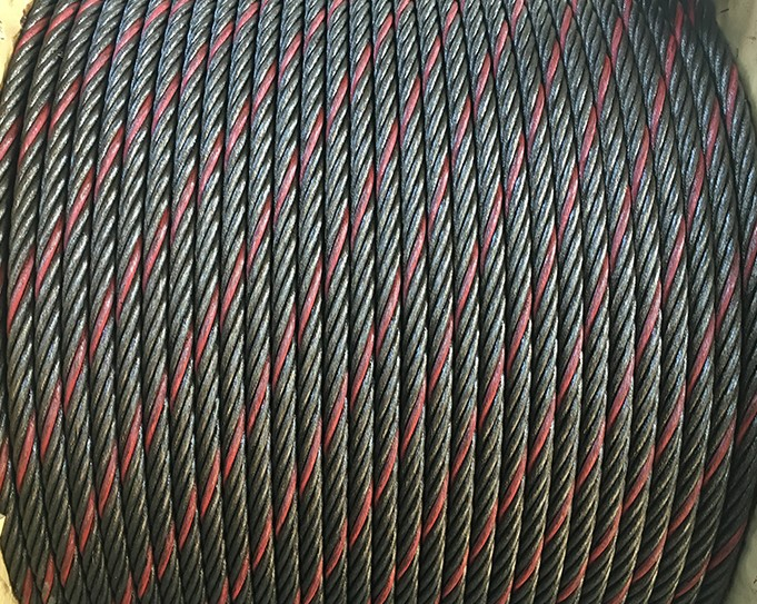 Color Strand Wire Rope Red Strand Blue Strand Steel Cable - Buy color ...