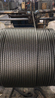 Compacted Wire Rope 4V*39S+5FC 14MM 33MM 34MM For Crane - Buy 4v*39s ...